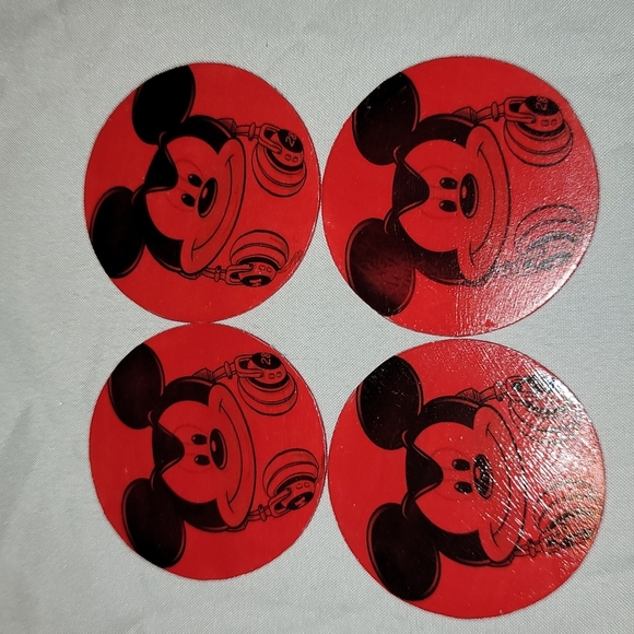homemade | Other | Mickey Mouse Coasters | Poshmark